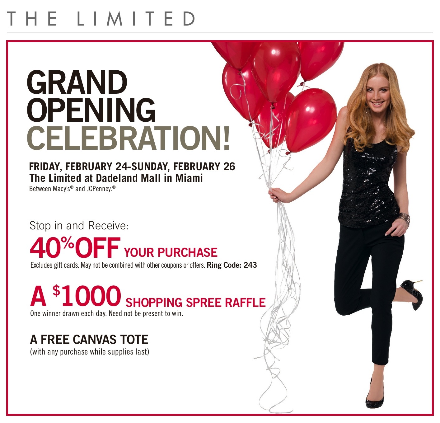 The Limited Store Launch