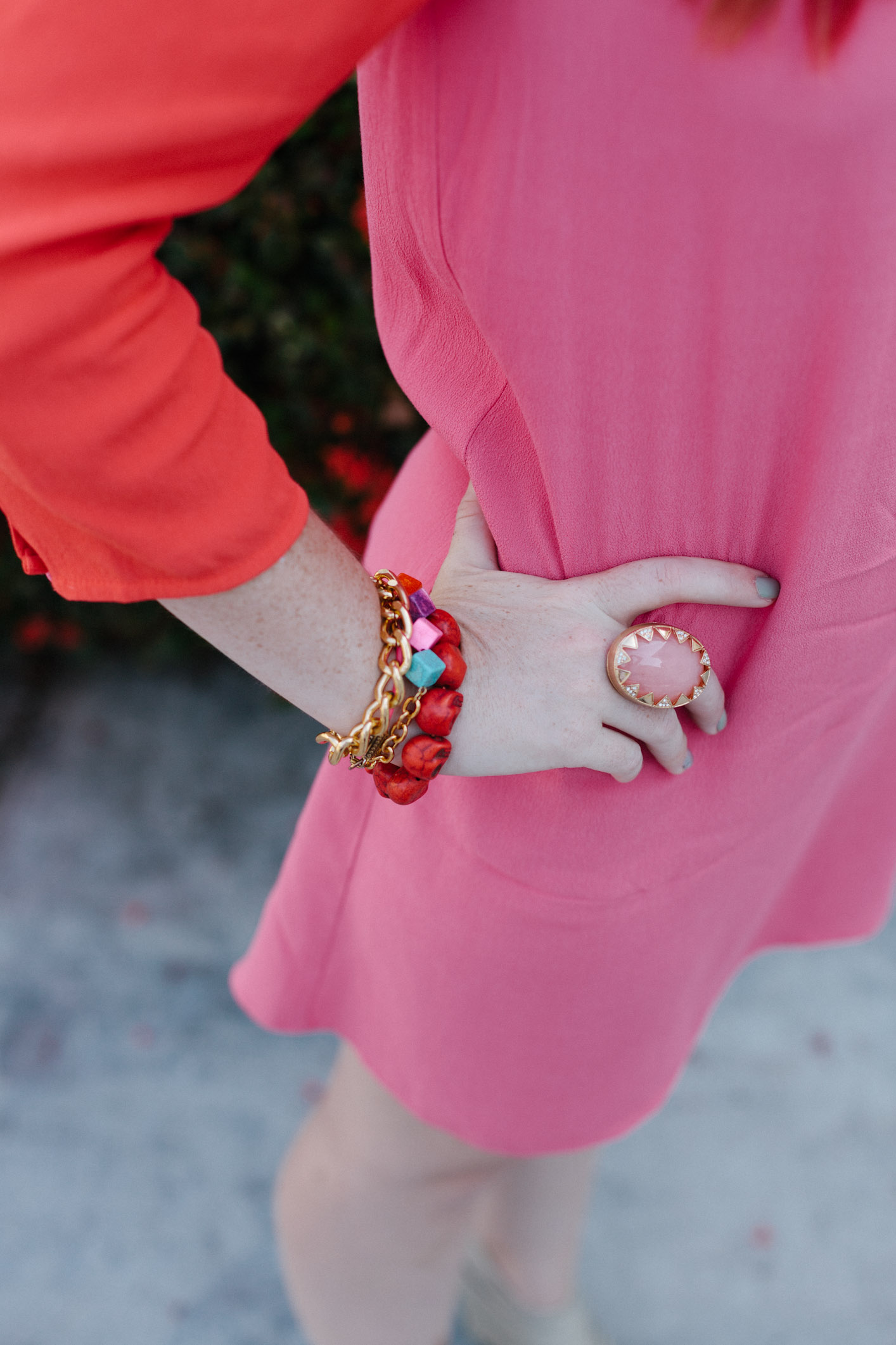 What I Wore: Pinkie!